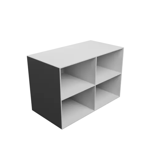 Custom Small parts organizer with 4 drawers 140×92×150 mm STL file ...