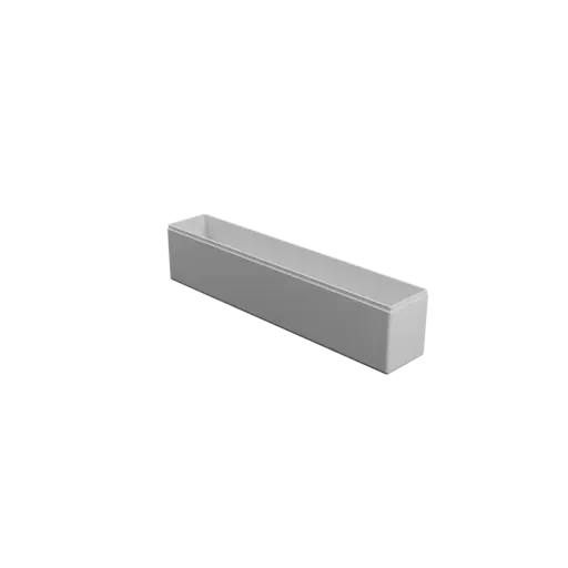 Custom Rectangular-base box with lid STL 3D model – 279×50×63 mm, wall ...