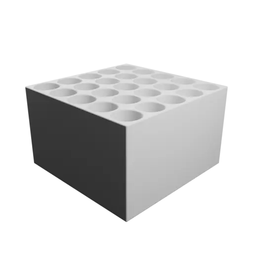 Fichier 3D STL Boîte multi-compartiments : 25 compartiments de 18×18×60 ...