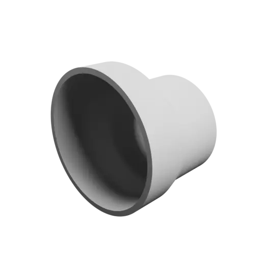 Custom Tubing adapter STL file ⌀ 104–75 mm (Length: 68 mm) 📦#6596